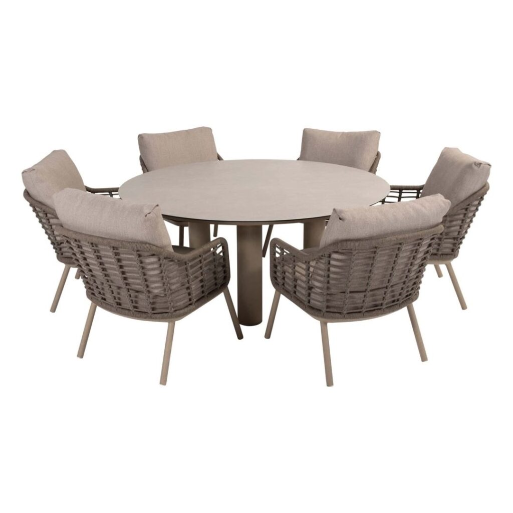 Taste by 4 Seasons Outdoor Puglia LOW dining stoel + Donato low dining ...
