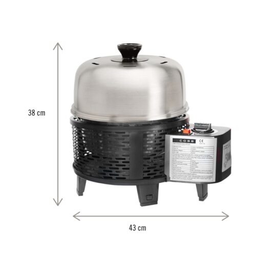 Cobb Pro gas BBQ matzwart - Ultiem Buitenleven